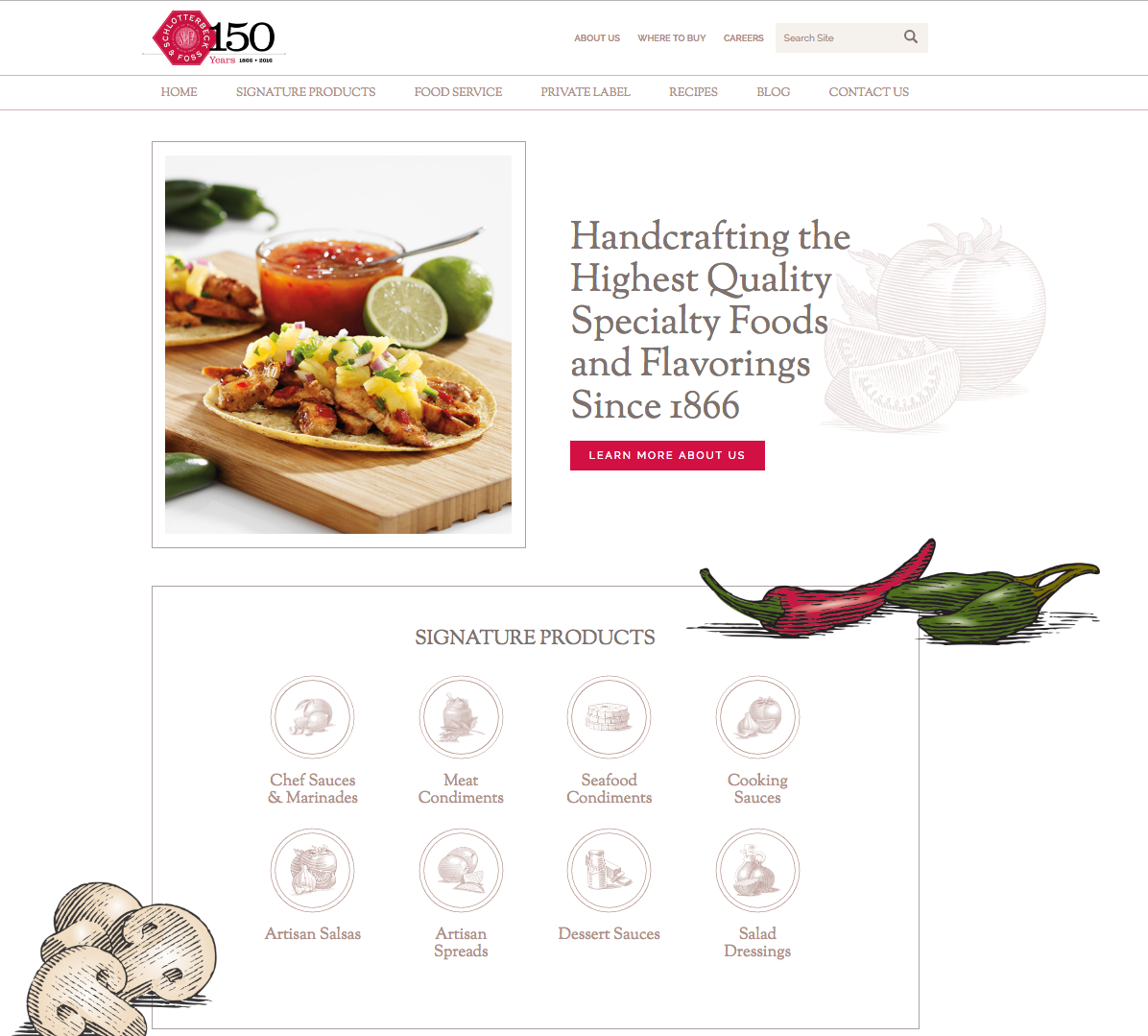 The Finest Specialty Foods & Flavorings - Schlotterbeck & Foss